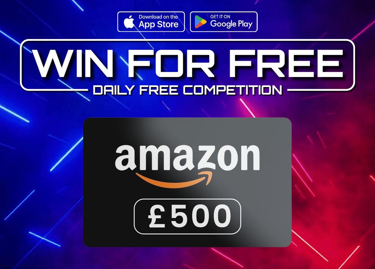 £500 Amazon Voucher: FREE To Enter Daily Competition | Elite Competitions