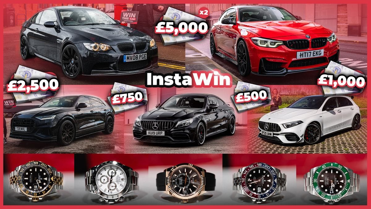 10/1 Chance to Win Jackpot (£5,000 End Prize + 19,999 InstaWins) | Elite Competitions