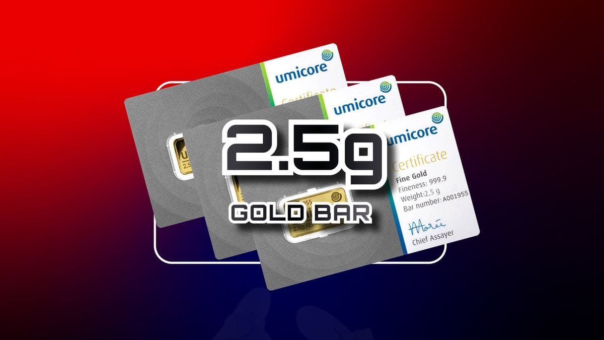 2.5g Gold Bar | Elite Competitions