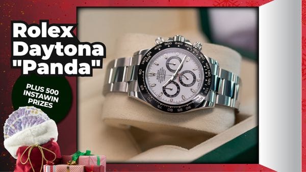 Win 2022 Rolex Daytona "Panda" + 500 InstaWins (£20,000 CASH ...