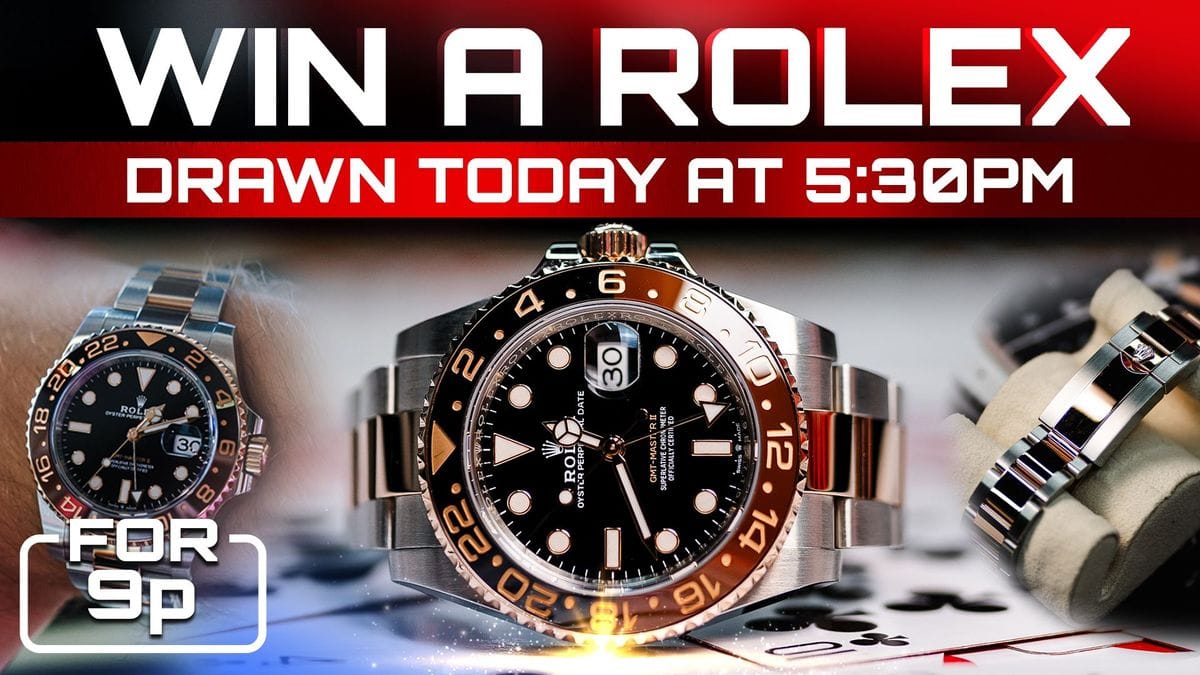 2022 Rolex GMT Master II "Rootbeer" OR £12,000 Cash | Elite Competitions