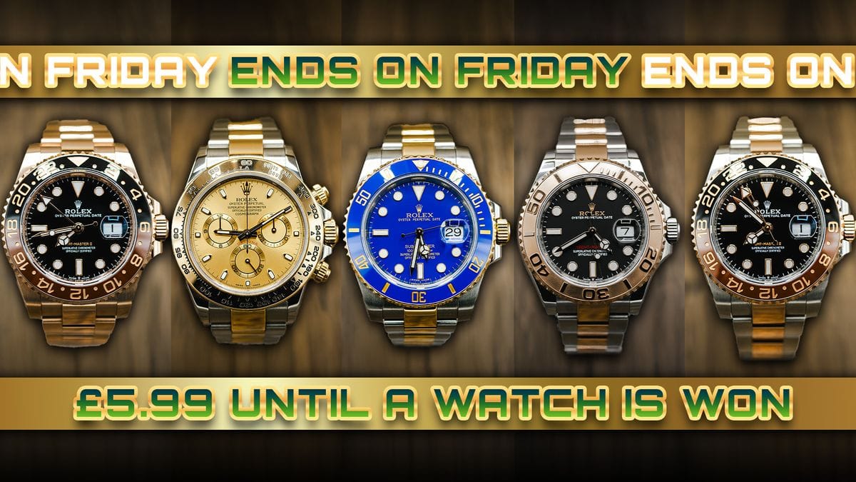Win 20x Rolex 5/1 Chance To Win! (£5,000 End Prize + 19,999 InstaWins ...