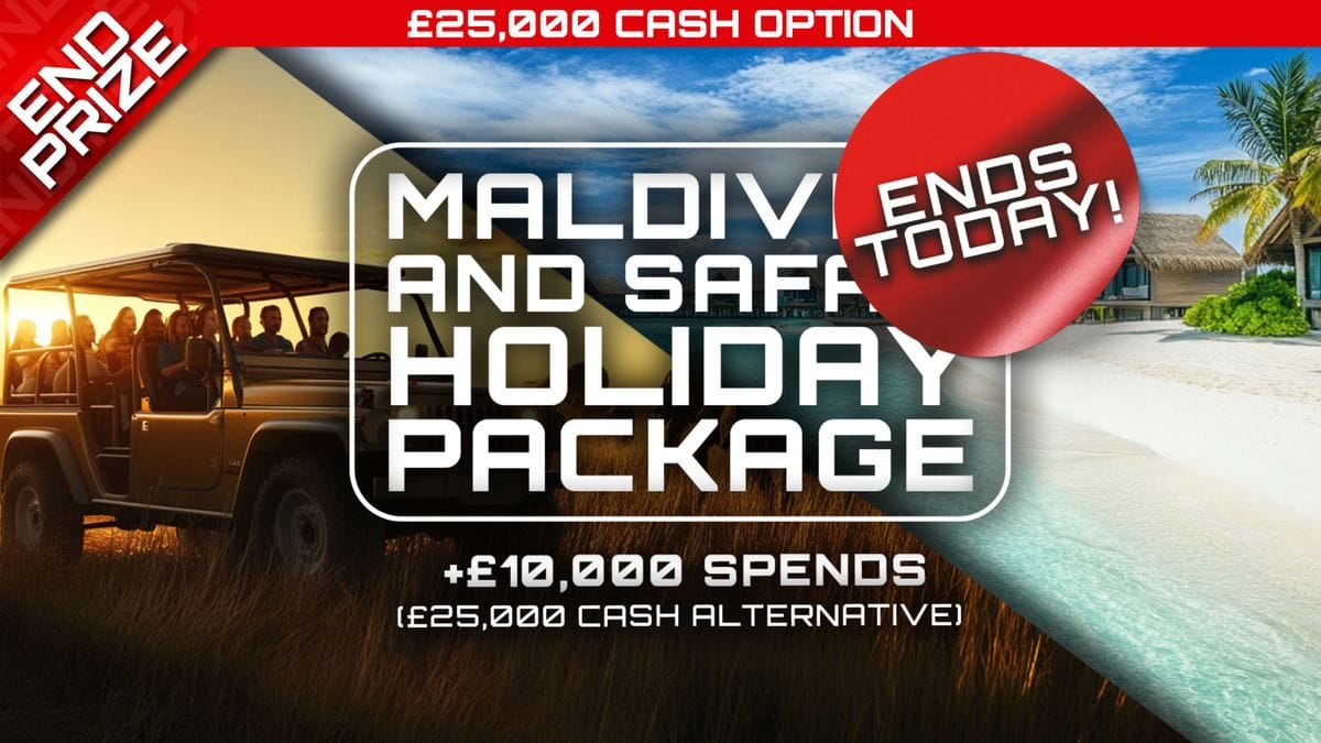5* Maldives & Safari Holiday + £10,000 or £25,000 Cash! | Elite ...