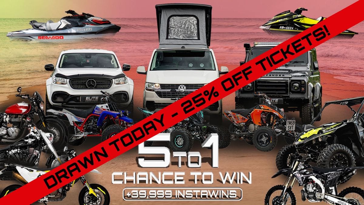 5/1 Chance Jackpot InstaWin (£5,000 End Prize + 39,999 InstaWins) | Elite Competitions