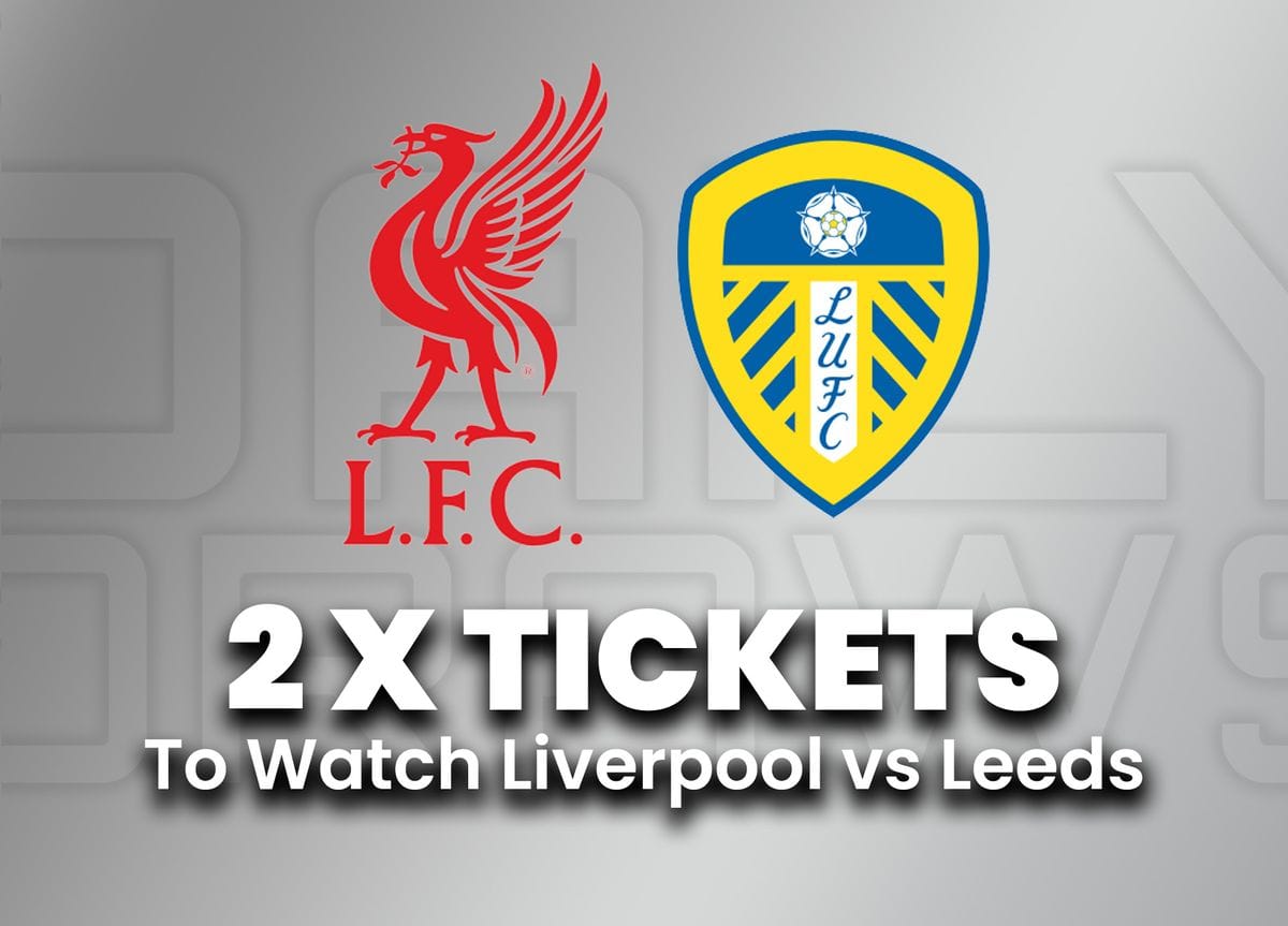 Liverpool vs Leeds – 2 Tickets | Elite Competitions