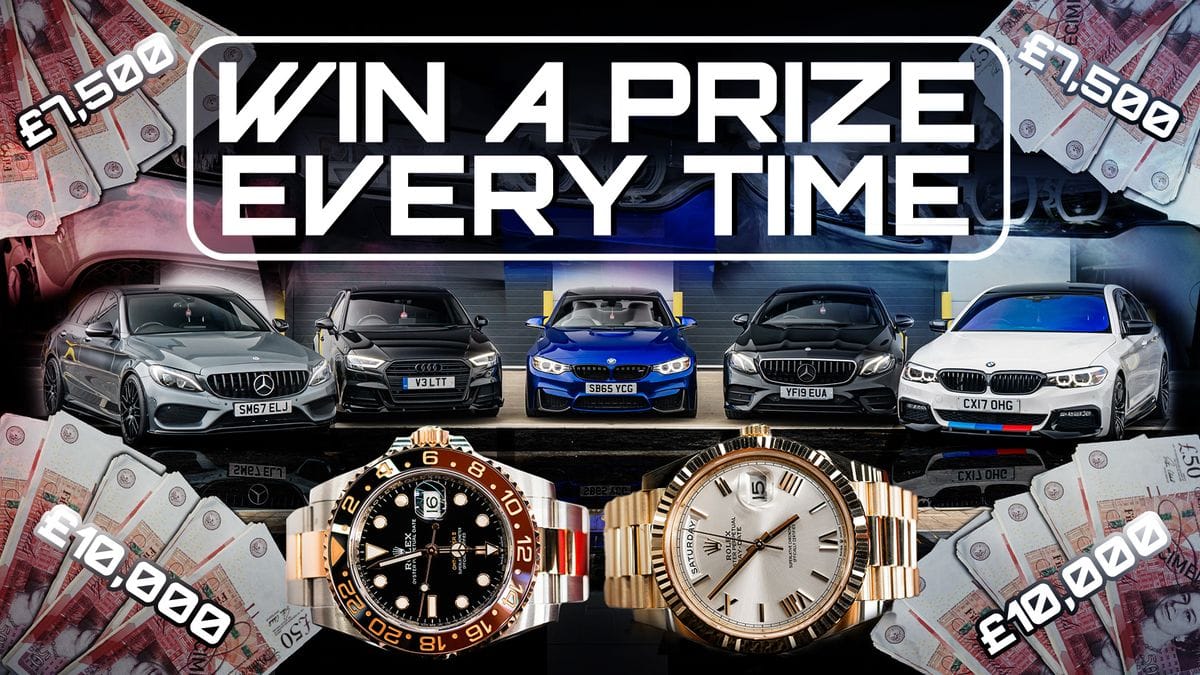 Win Win a Prize with Every Ticket (£5,000 End Prize) - Limited time ...