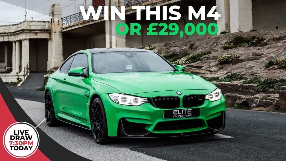Signal Green BMW M4 Competition + £1,000 or £29,000 | Elite Competitions