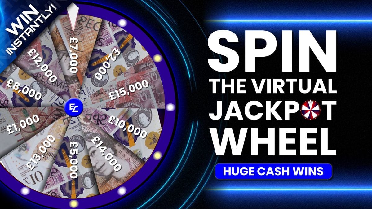 Win Spin To Win Cash Jackpot Wheel (100,000 Prizes!) - Limited time offer at £0.10 | Elite ...