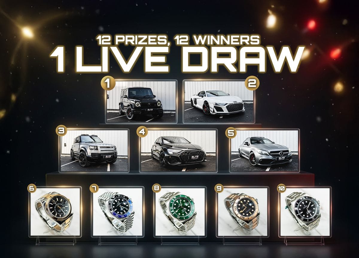 The £450,000 12 Prize Christmas Special | Elite Competitions