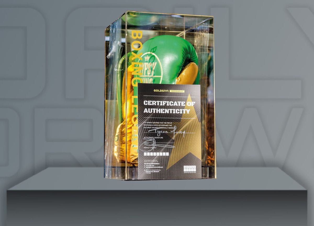 Tyson Fury Signed Glove | Elite Competitions