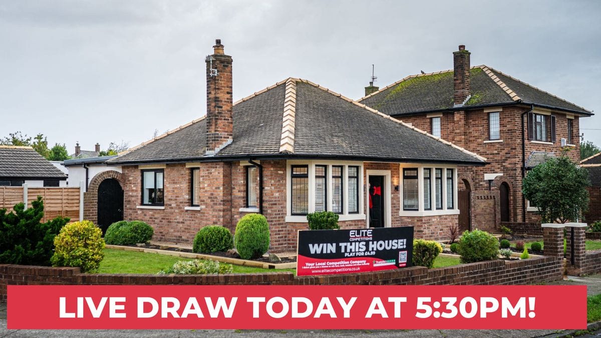 Win A £425,000 House (+ 2,000x InstaWin Prizes) | Elite Competitions