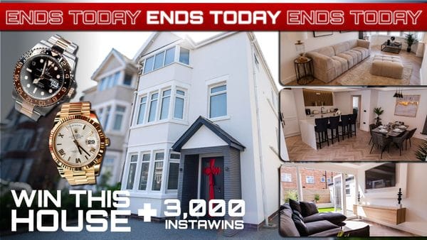 Win Win this £350,000 House (+ 3,000 InstaWins) - Limited time offer at ...