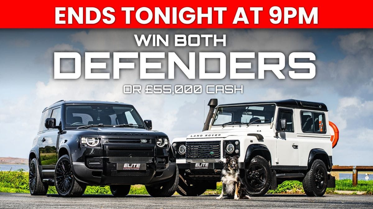 Win BOTH: New Shape Defender 90 & Classic Defender 90 | Elite Competitions