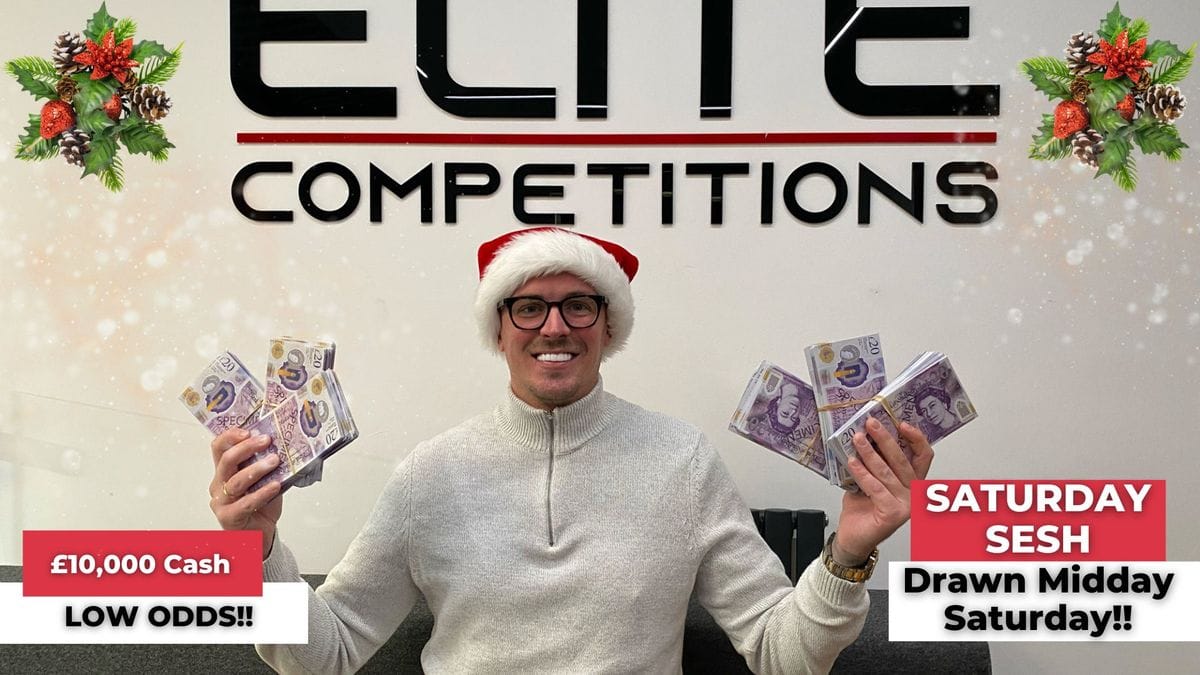 Win £10,000 Cash (Low Odds) - Limited time offer at £179.00 | Elite Competitions