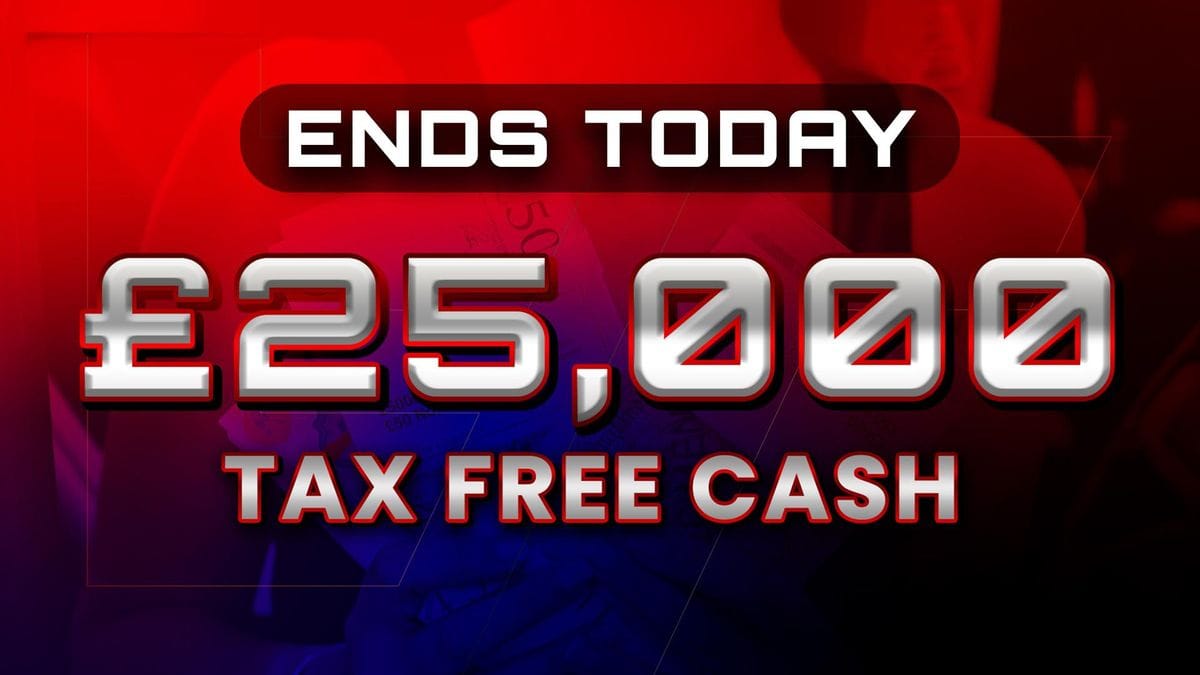 Win £25,000 Cash + 1,000 InstaWins - Buy tickets now at £0.02 | Elite Competitions