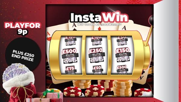 Win £250 End Prize + 300x InstaWins - Draw 5 - Limited time offer at £0.09 | Elite Competitions